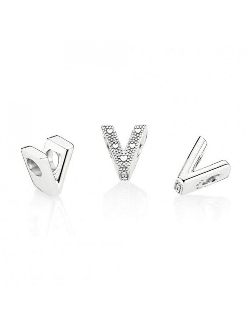 Charm Pandora Plata Letra O 797469. Colección Otoño 2018.