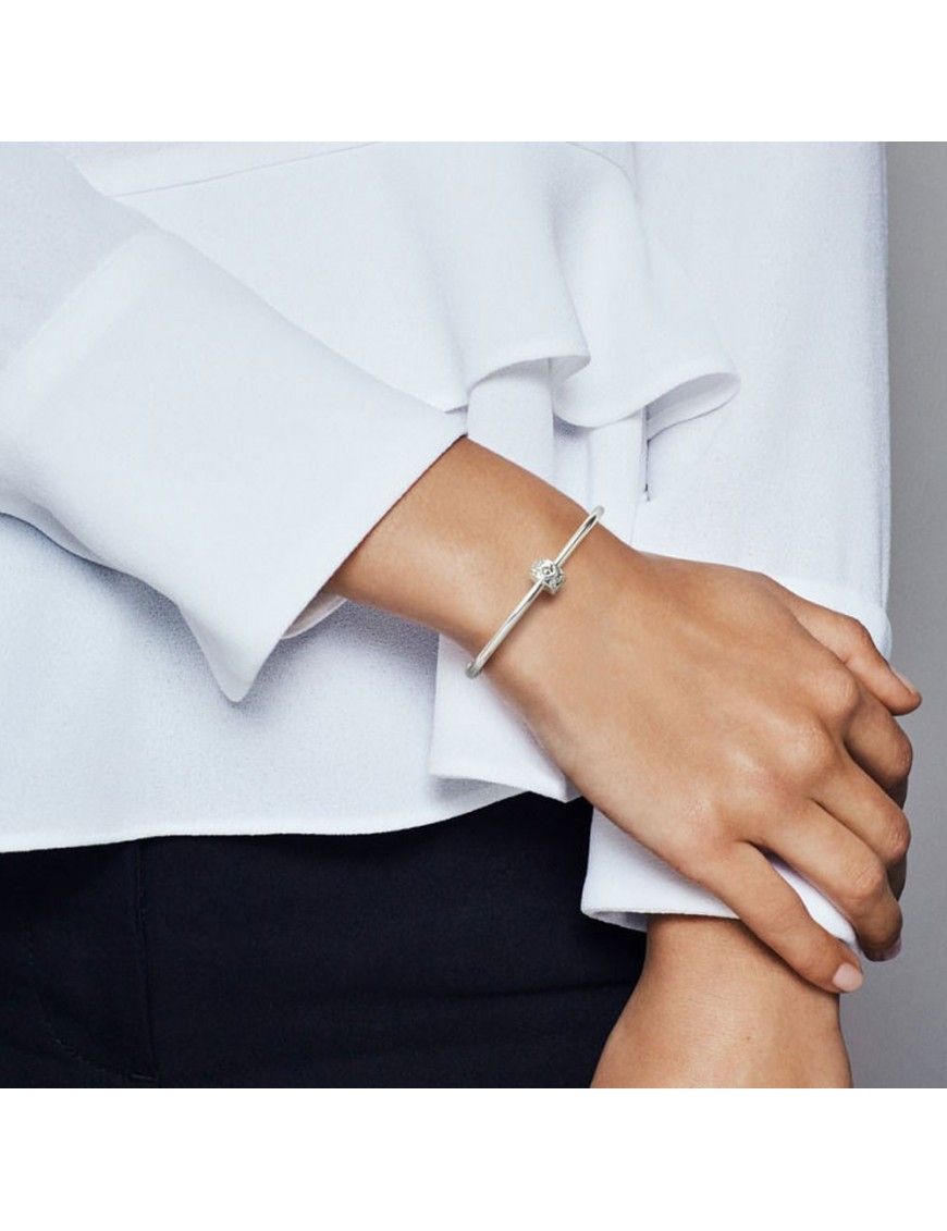 Charm Clip Pandora plata corazones anudados 798035