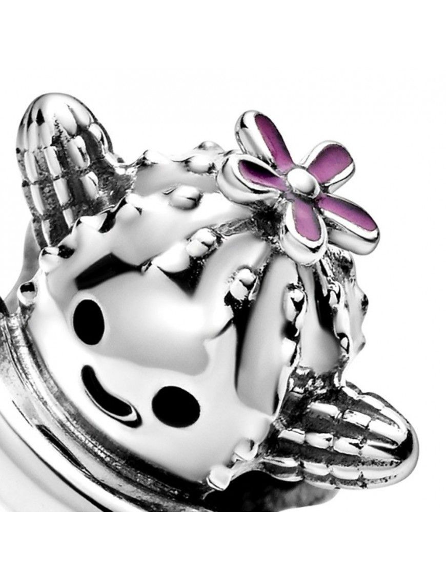 Charm Pandora Cactus Abrazos Gratis 798786C01. Está realizado en plata