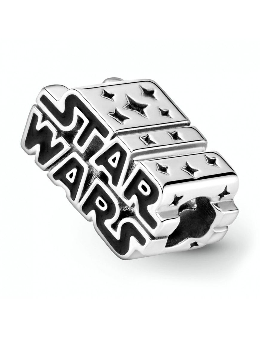 Charm Pandora Logo Star Wars en 3D 799246C01 de plata de primera ley