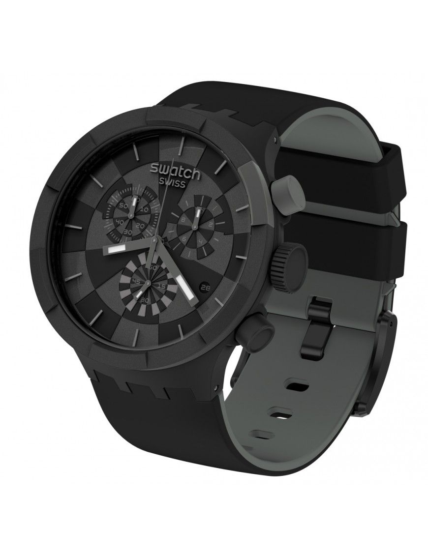Reloj Swatch Checkpoint Black SB02B400 Hombre