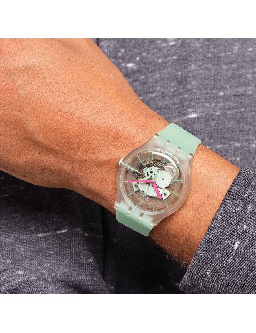 Reloj Swatch Muted Green SUOK152 (L)