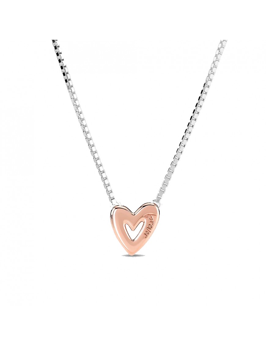 Collar Pandora Corazón A Mano Alzada Brillante 380089C01-45