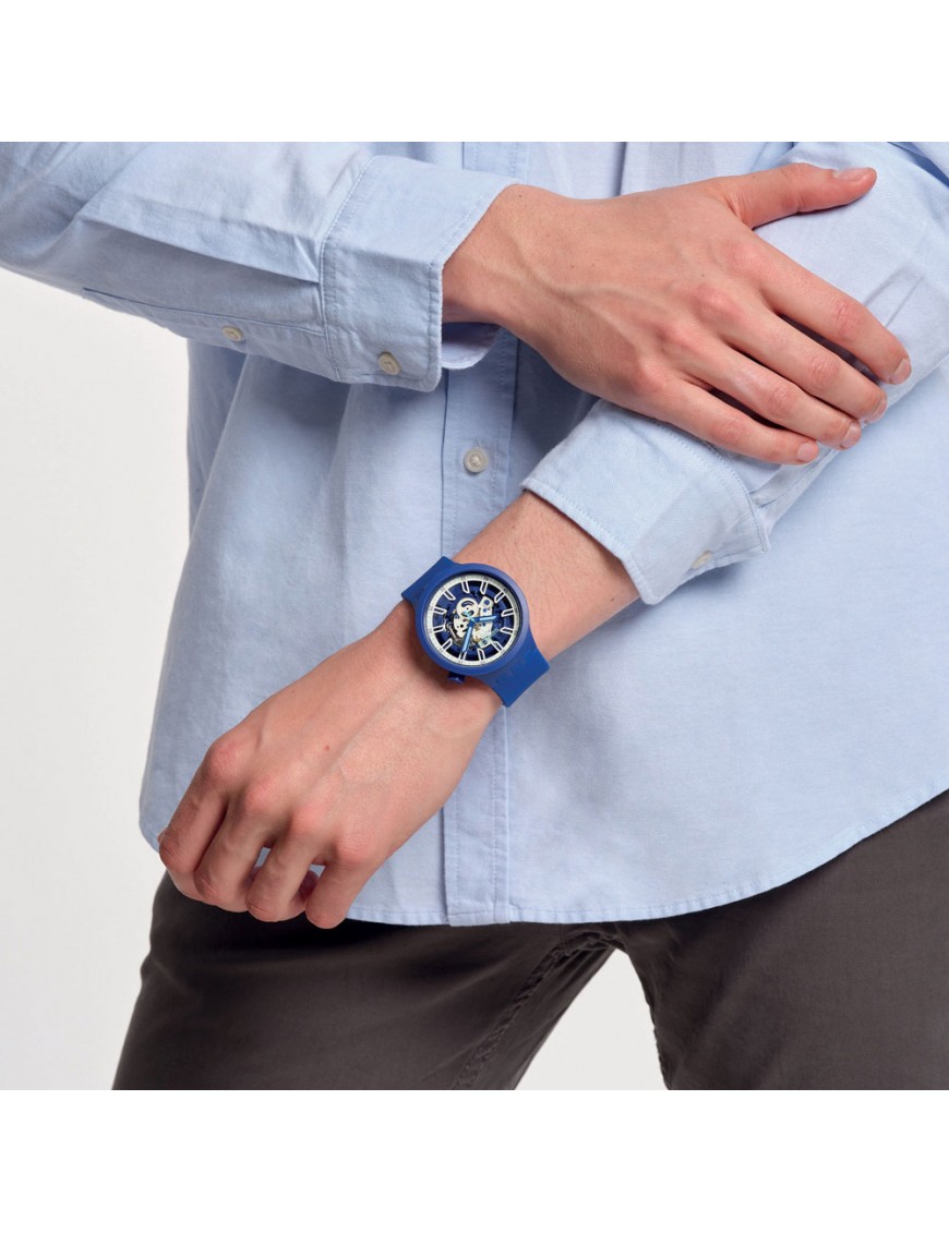 Reloj Swatch Iswatch Blue SB01N102 (XL)