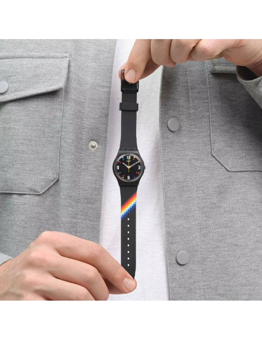 Reloj Swatch Mouse Marinière GZ352 Unisex