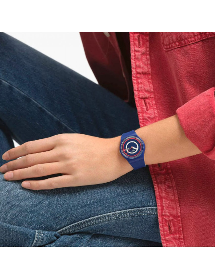 Reloj Swatch Mujer GL401 Azulbaya Colección Worldhood