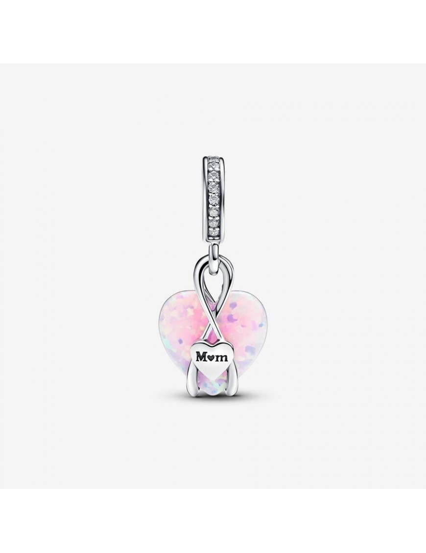 Charm Pandora Colgante Corazón Opalescente mamá 793202C01