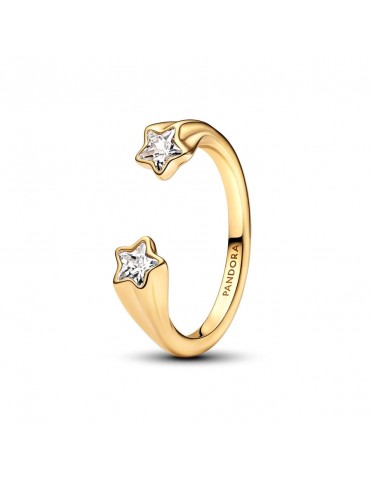 Anillo Pandora Plata Shine Corazones de 167076CZ-54.