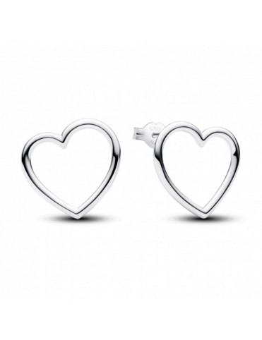 Pendientes Pandora Copos de Nieve Brillantes 299239C01 de plata