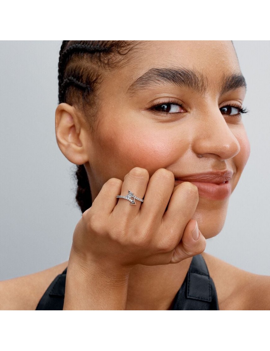 Anillo Pandora Hojas Brillantes 189533C01-54