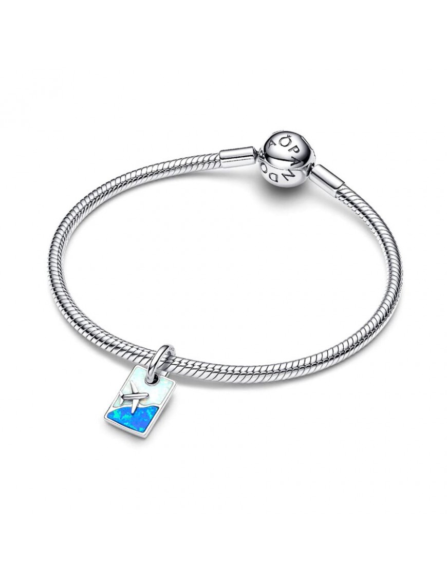 Charm Colgante Pandora Corazón Doble 799187C01 de plata de primera ley